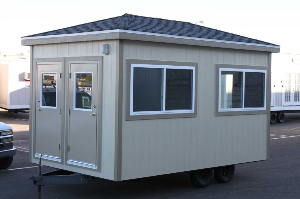 Factory-Built, Portable, Guard Houses | API Trailers